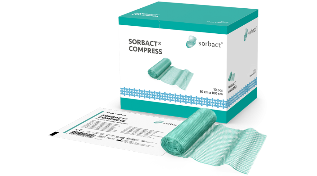 Sorbact® Compress In conjunction with NPWT - Sorbact® for healthcare ...