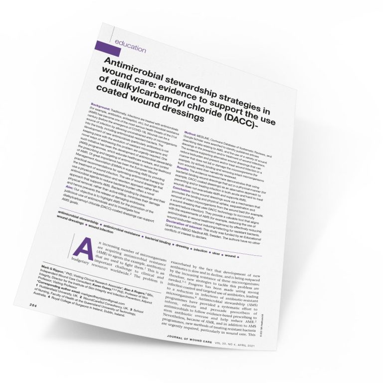 Journal of Wound Care – “Antimicrobial Stewardship strategies in wound ...
