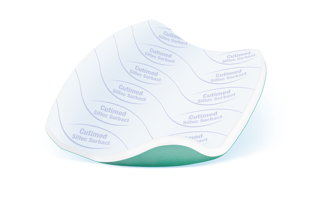 Cutimed Siltec Sorbact - Sorbact for healthcare professionals