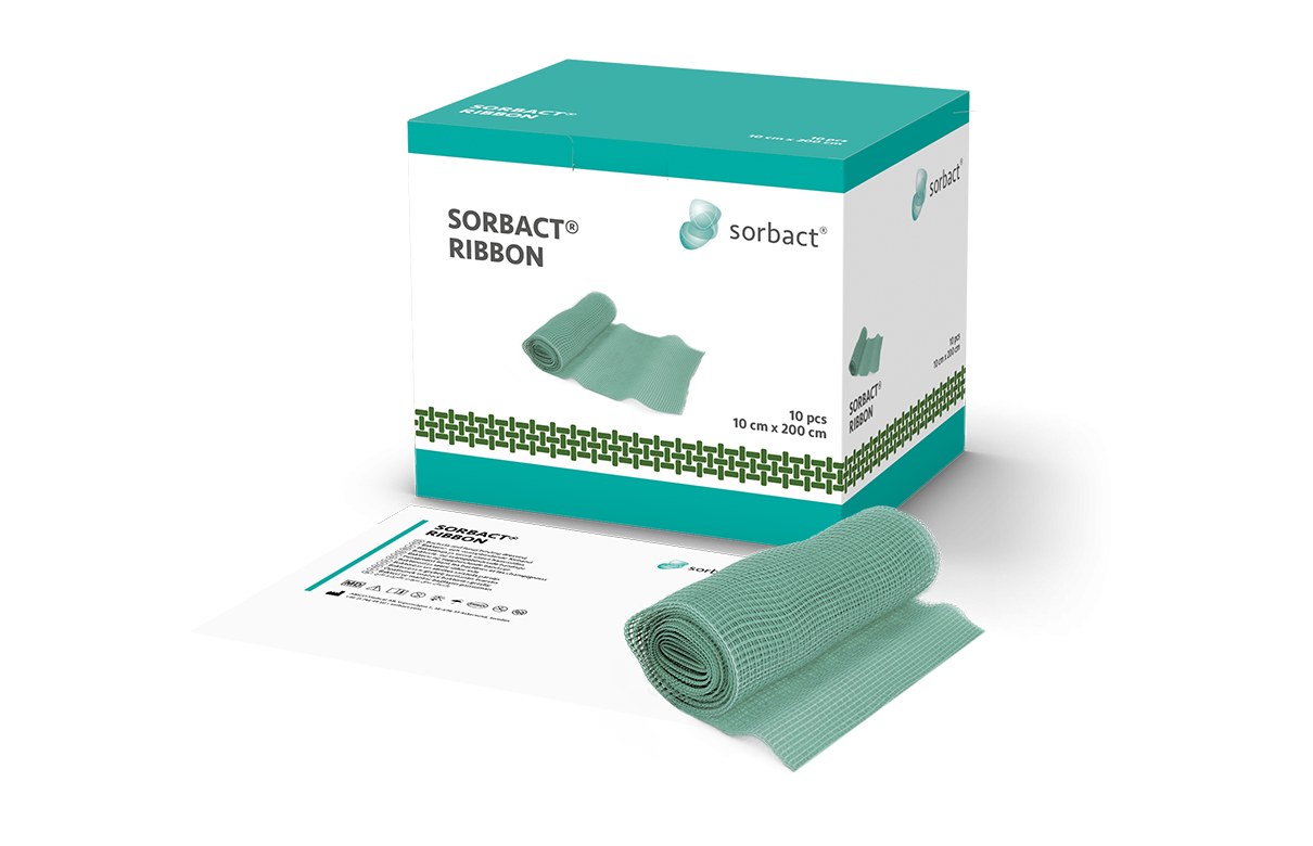 Sorbact Ribbon Fungal infections in skin folds - Sorbact for healthcare ...